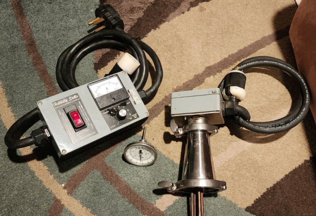 Moonshine Still Controller Heating Element Hillbilly Stills W/ Temp ...