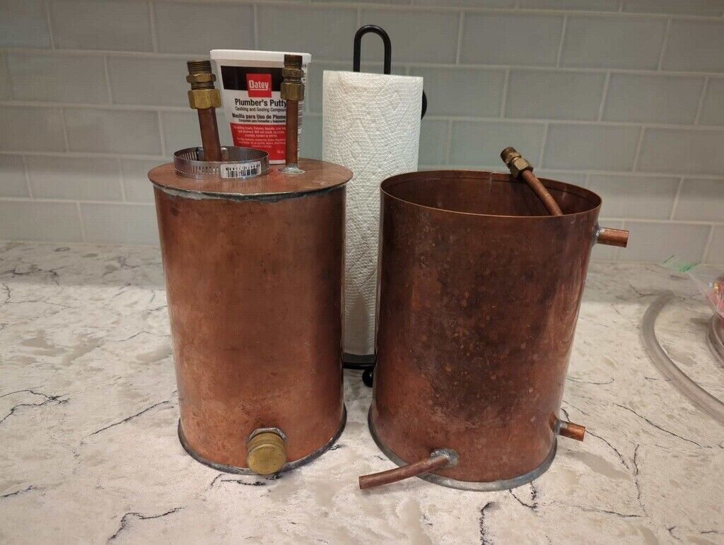 5 gallon pure 100% copper distillation kit - Copper Wine Art