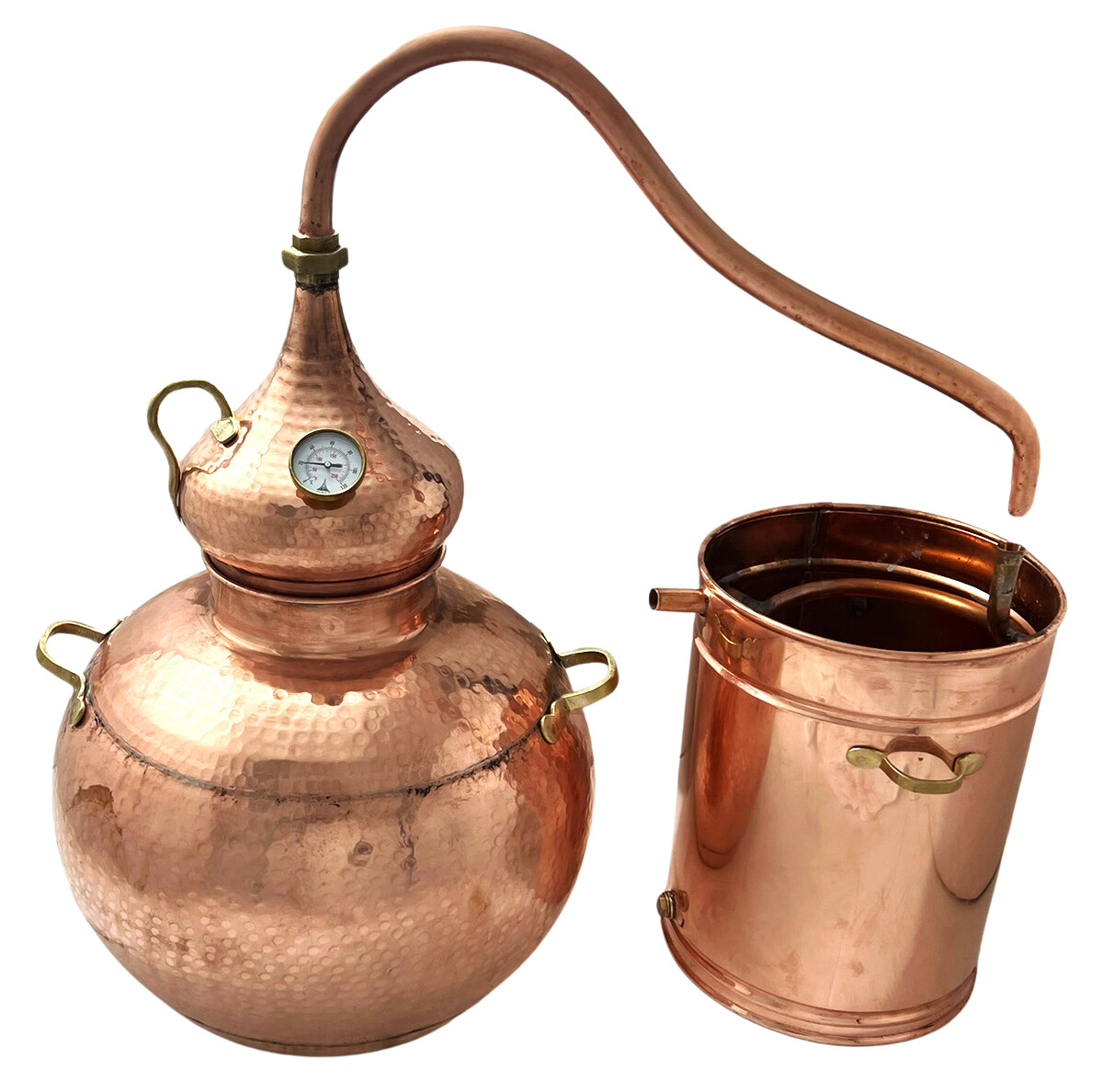 15 Gallon Copper Moonshine Still - Copper Wine Art