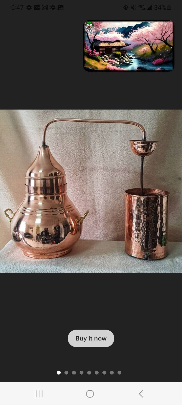 Copper Distiller - Copper Wine Art