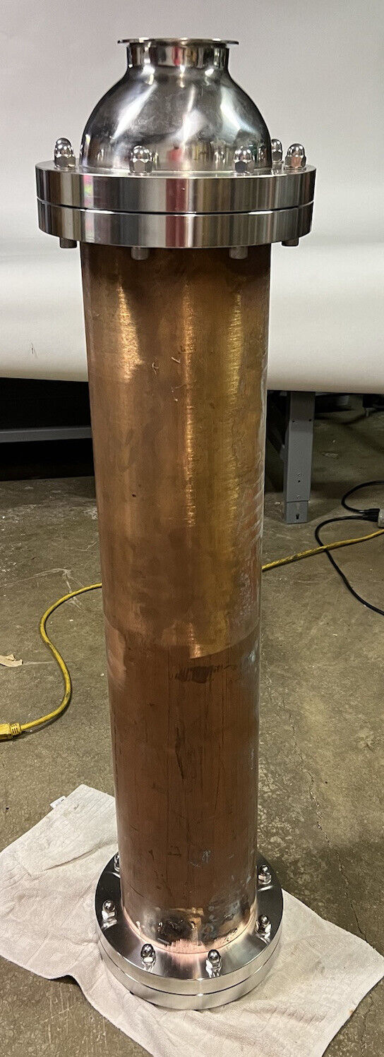 8” Copper Pot Still Column - Distiller - Copper Wine Art