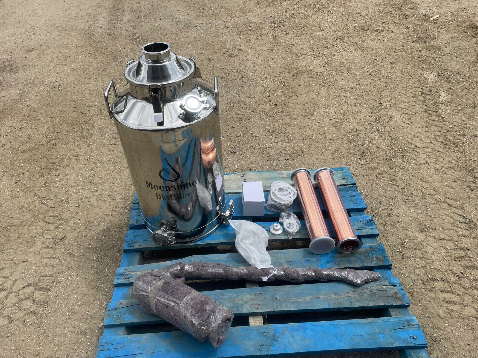 2 inch Stainless Steel Copper 13 gallon (50L) Large Reflux Still Home ...