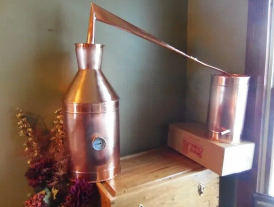 5 Gallon Copper Moonshine Still with condensing can by Walnutcreek ...
